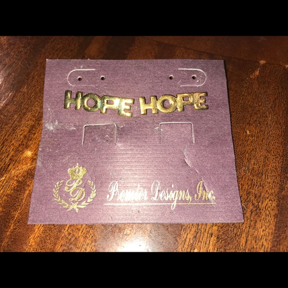 Premier Designs | Jewelry | 2 Pins Hope Male Or Female Premier Designs ...